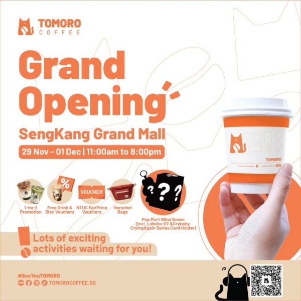 TOMORO COFFEE - Grand Opening | TOMORO COFFEE | Food & Beverage ...